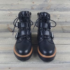 indigio rd | Shoes | Indigo Rd Island 2 Womens Black Combat Boots ...